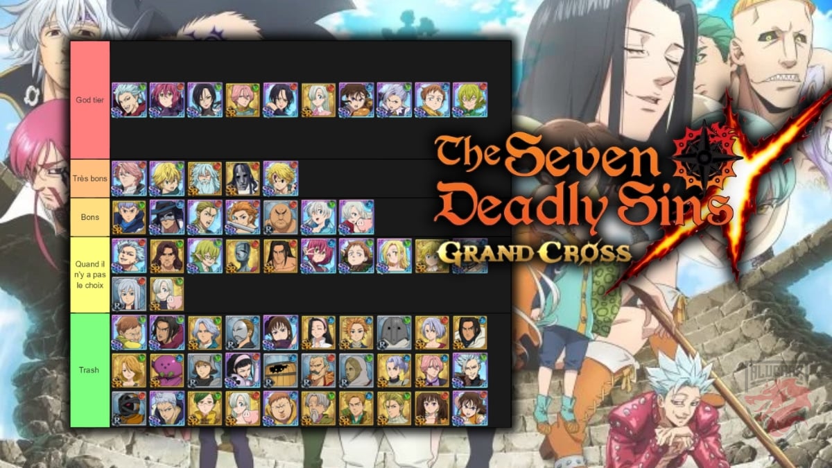 Tier list 7ds and best champion on seven deadly sins - Alucare