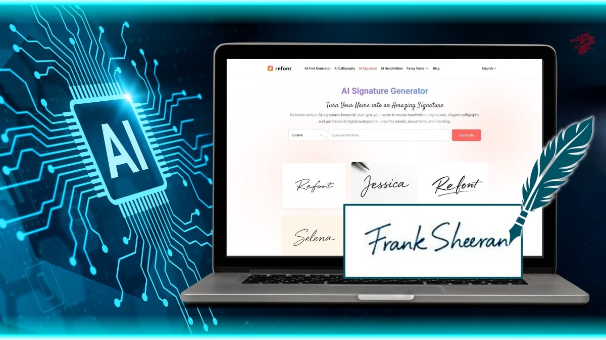 Comment créer une signature manuscrite stylisée avec IA ? - 👇Alucare